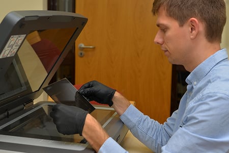 How to Digitise Glass Plate Negatives | TownsWeb Archiving