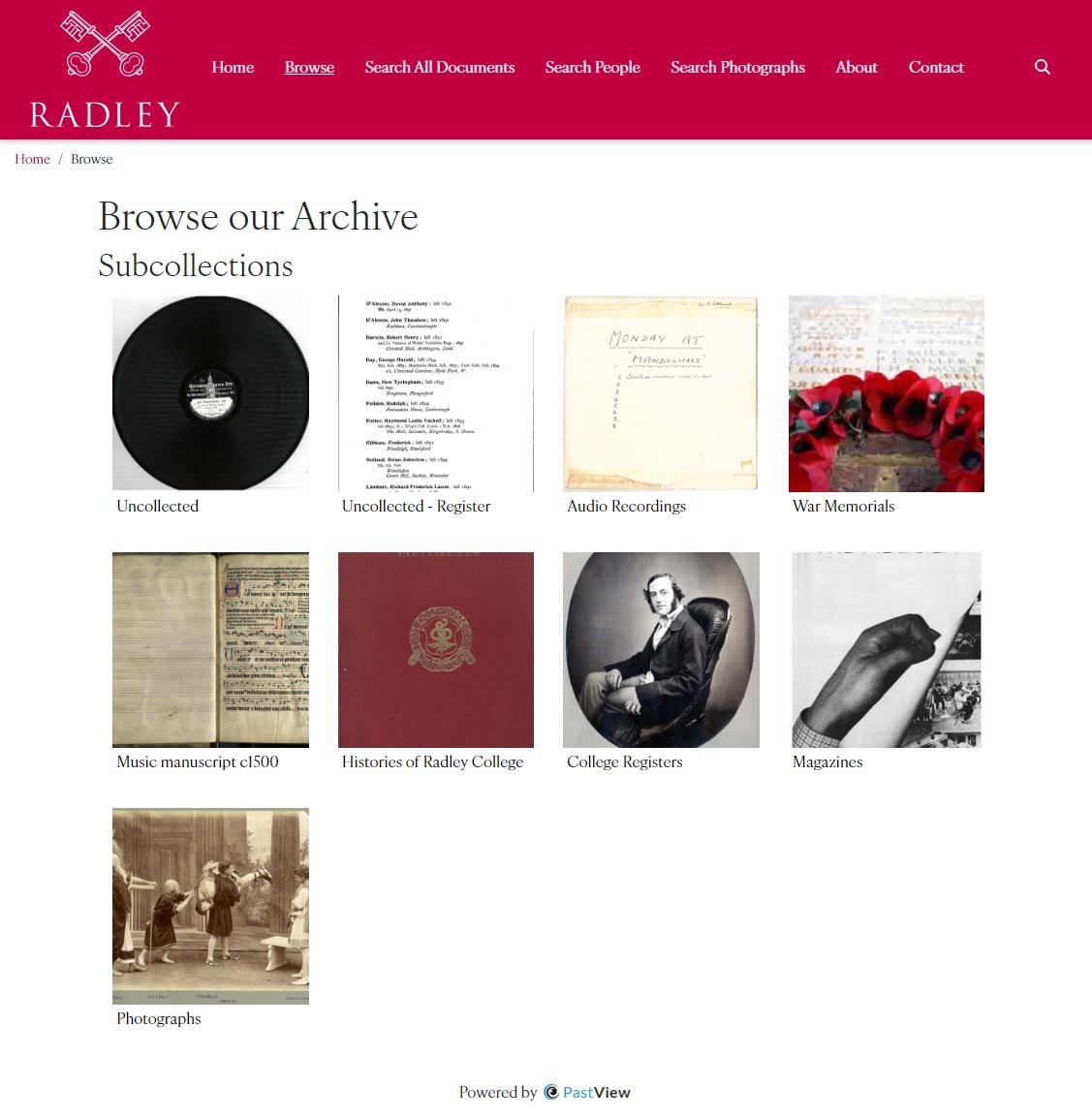 Radley College excels once more and upgrades to latest version of PastView