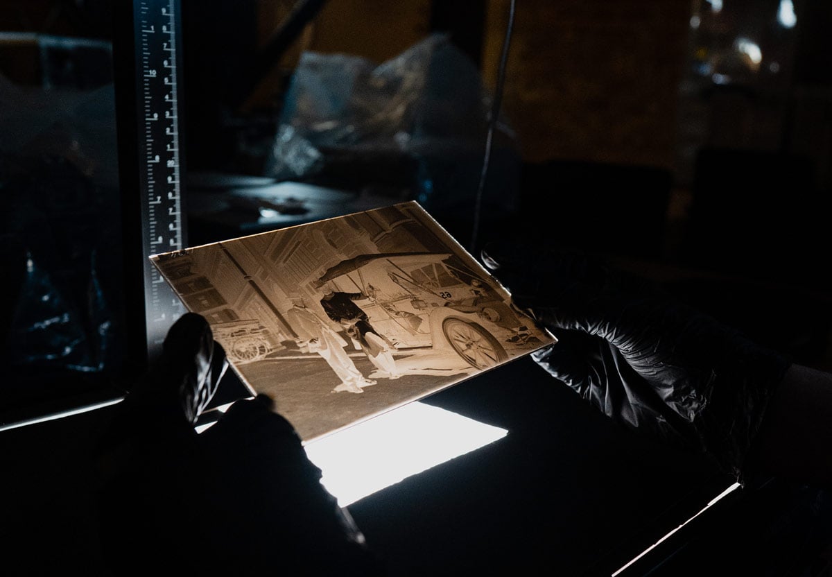 How to Digitise Glass Plate Negatives | TownsWeb Archiving