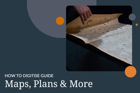 How to Digitise Large format Maps, Plans and more | TownsWeb Archiving