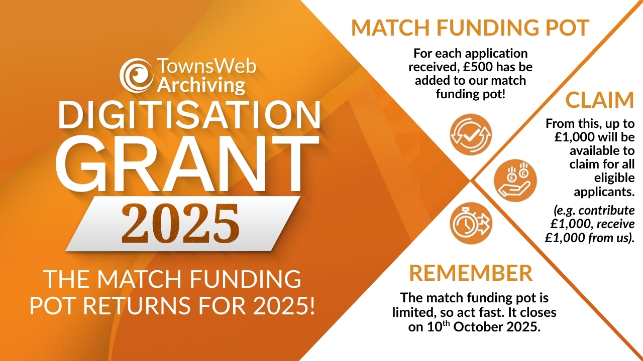 TWA Digitisation Grant 2025: The Match Funding Pot Is Now Open!