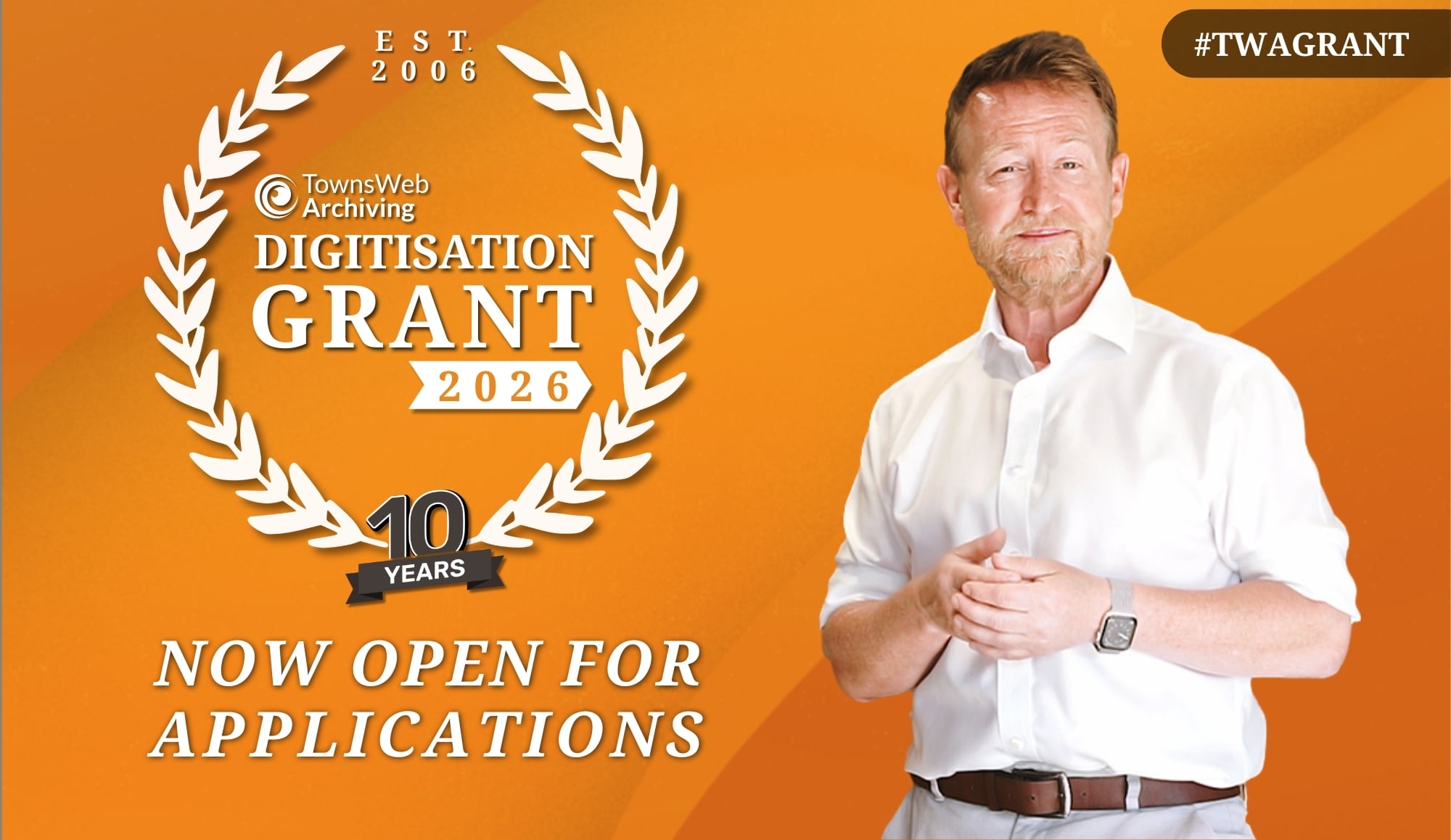 TWA Digitisation Grant 2026: Now OPEN for Applications!